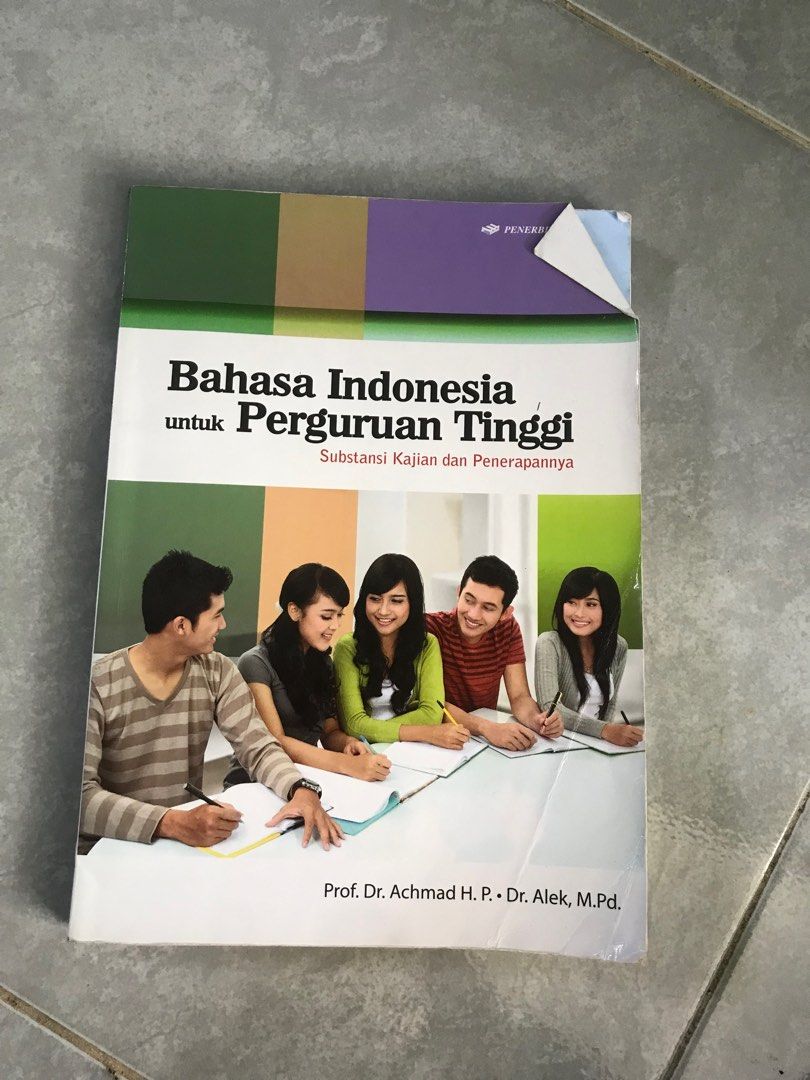 Buku bahasa indonesia penerbit erlangga original untuk perguruan tinggi ...