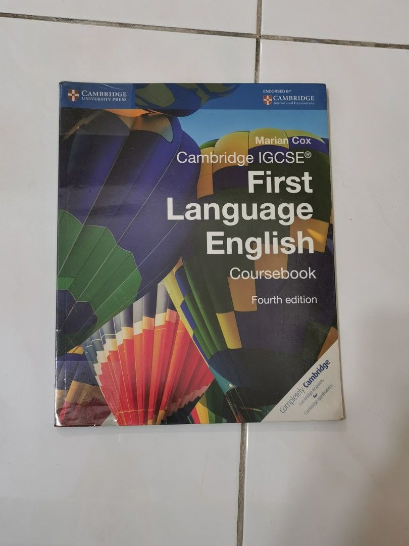 Cambridge Igcse First Language English Textbook Hobbies And Toys Books And Magazines Textbooks On