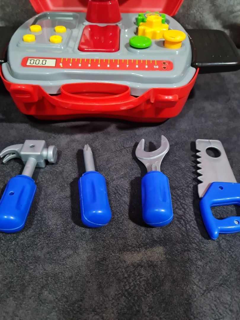 Carpenter tool box toy, Hobbies & Toys, Toys & Games on Carousell