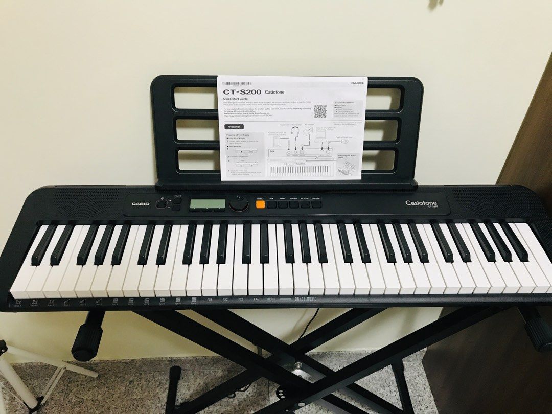 Casio keyboard piano, Hobbies & Toys, Music & Media, Musical ...