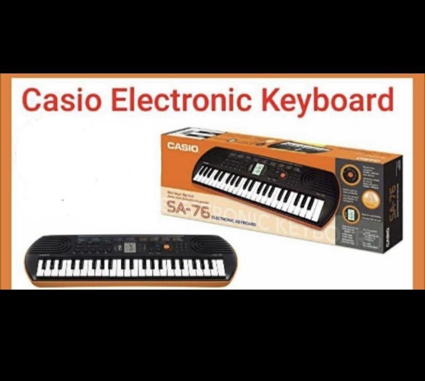 Casio mini keyboard kids, Audio, Portable Music Players on Carousell