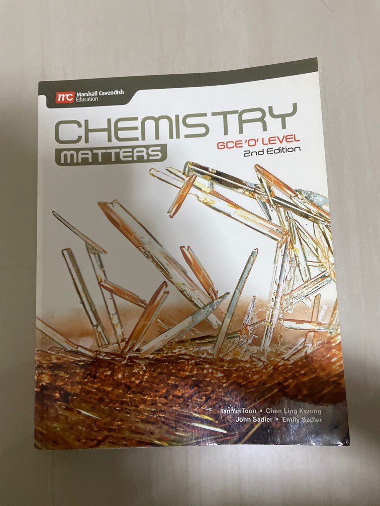Chemistry Matters/ Upper Sec Chem textbook, Hobbies & Toys, Books ...