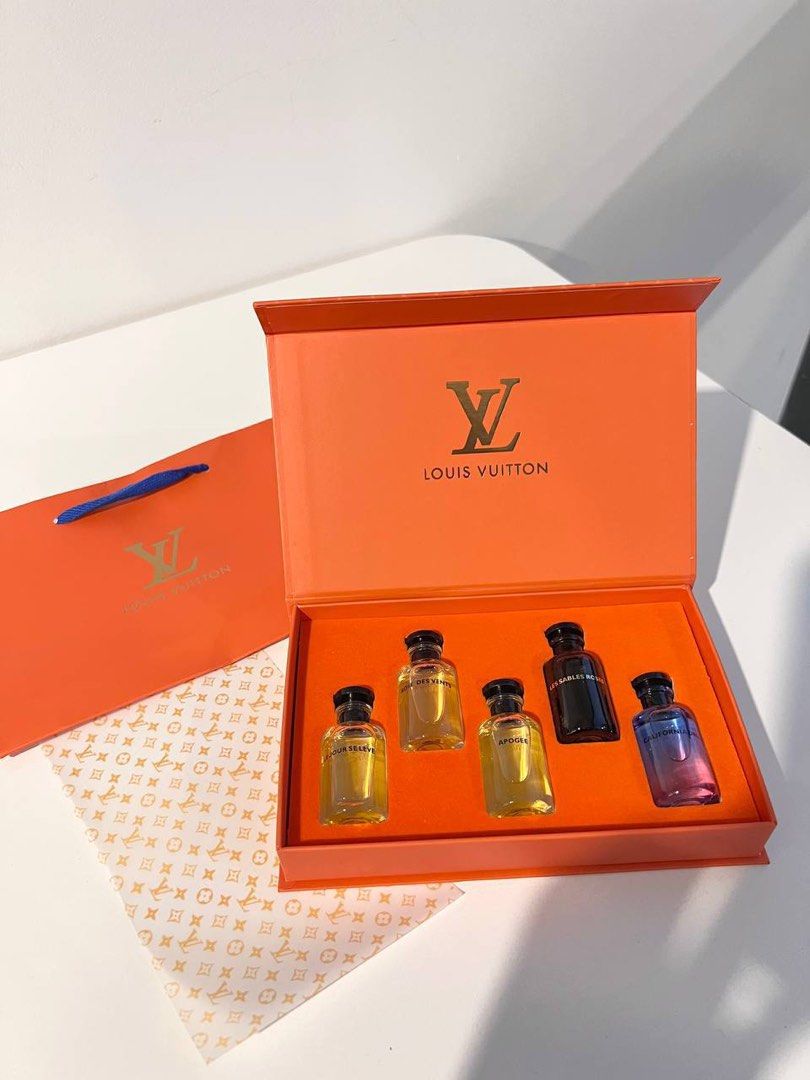 [ORIGINAL] AUTHENTIC READY STOCK LOUIS VUITTON LV 5IN1 ORANGE BOX SET ...