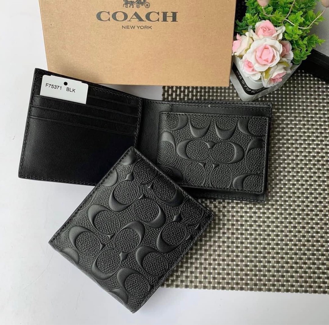 Coach wallet, Men's Fashion, Watches & Accessories, Wallets & Card ...