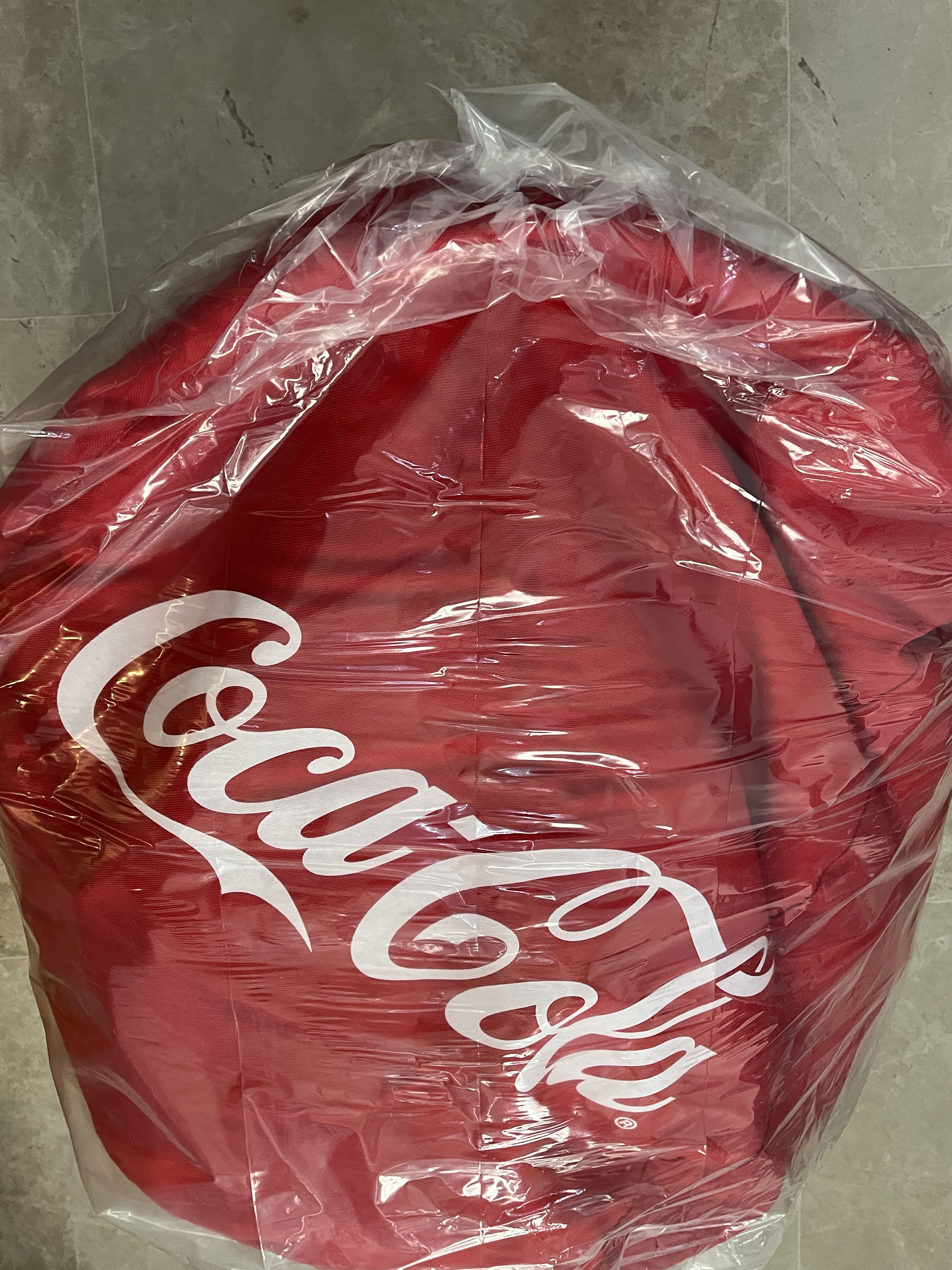 Coca Cola Coke bean bag, Furniture & Home Living, Home Decor, Cushions ...