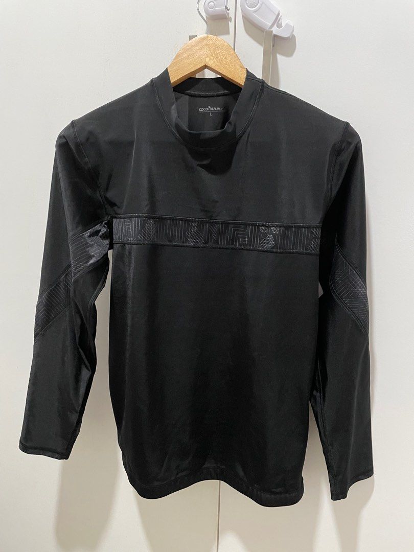 Coco Cabana Black Rash Guard, Men's Fashion, Tops & Sets, Swim Top ...