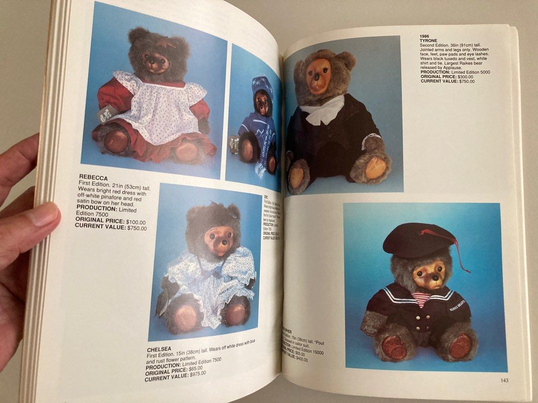 Contemporary Teddy Bear Price Guide, Hobbies & Toys, Toys & Games on ...