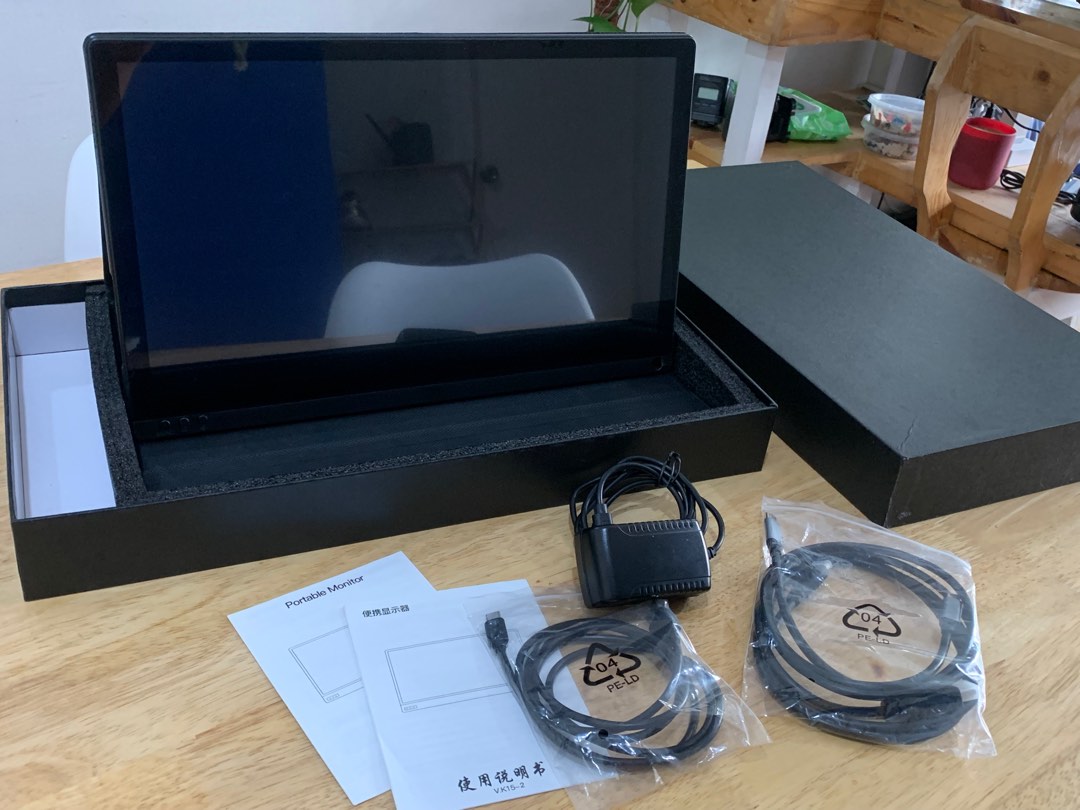 Cotin Portable Monitor Touchscreen Battery, Computers & Tech, Parts ...