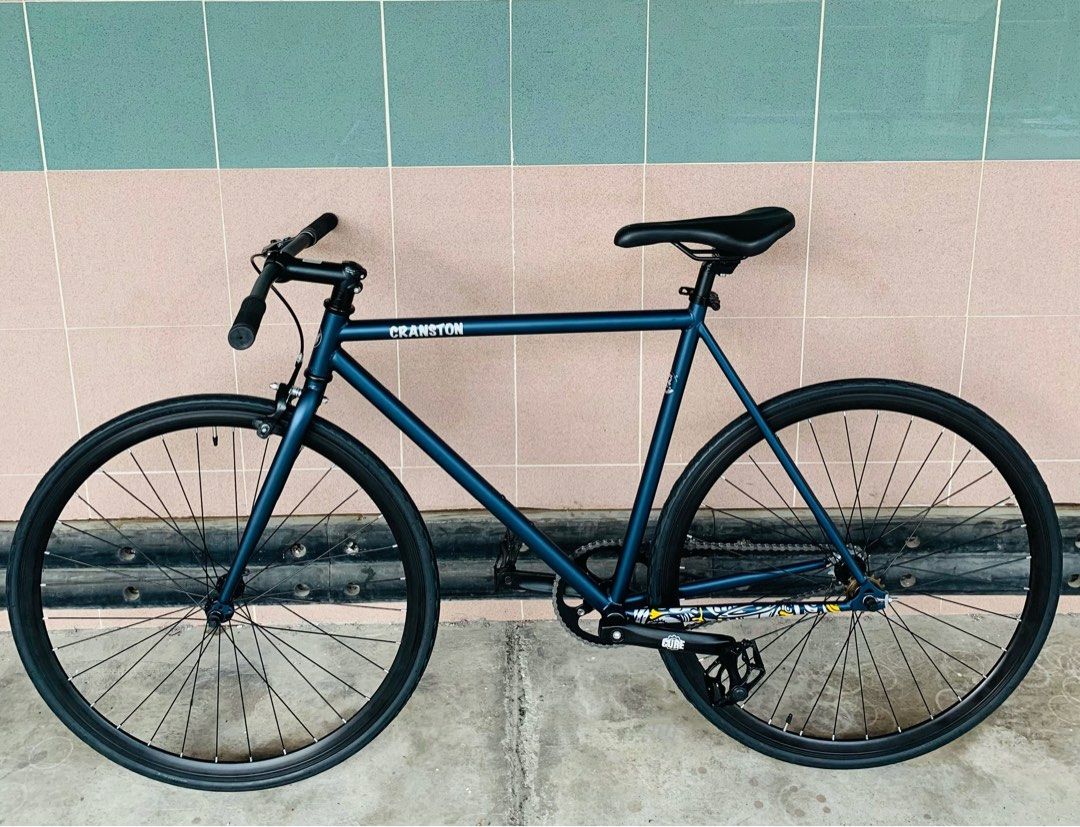 Cranston Fixie. Fixed gear . Single Speed bicycle., Sports Equipment ...