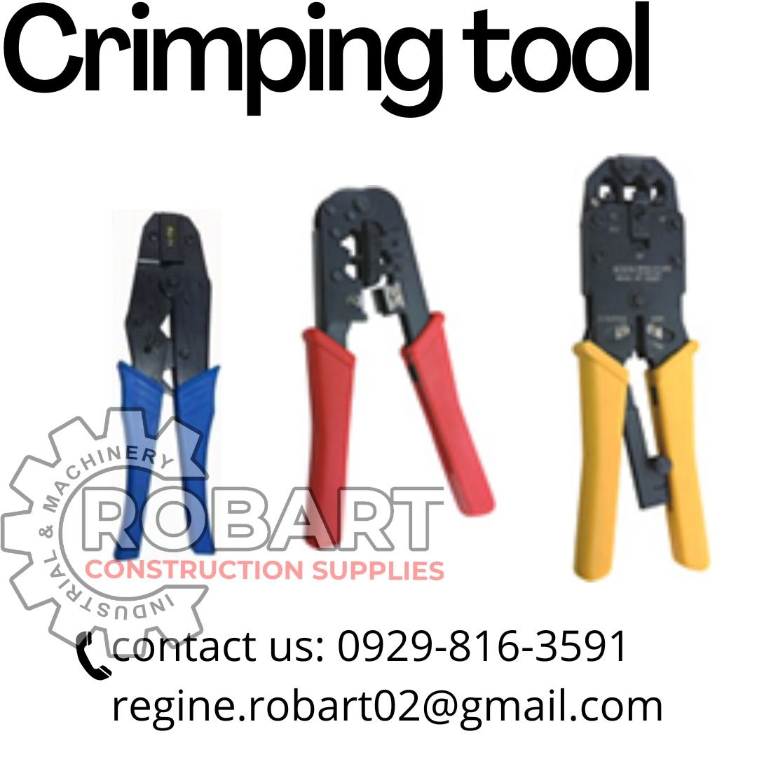 Crimping tool H/D, Commercial & Industrial, Construction Tools ...