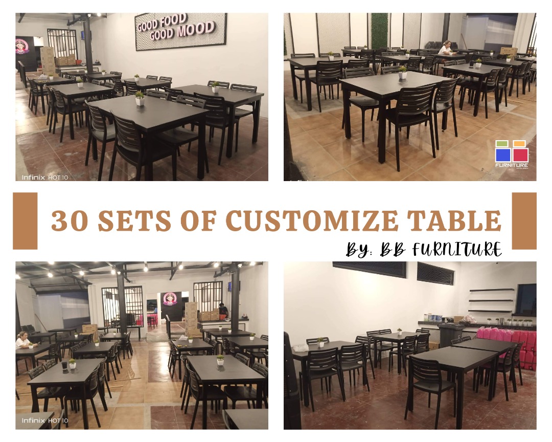CUSTOMIZED STRAIGHT TABLE / OFFICE TABLE MADE TO ORDER MESSAGE ME NOW ...