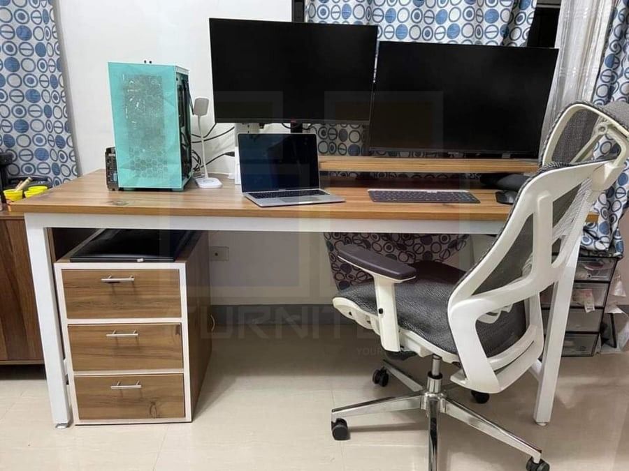 CUSTOMIZED STRAIGHT TABLE / OFFICE TABLE MADE TO ORDER MESSAGE ME NOW ...