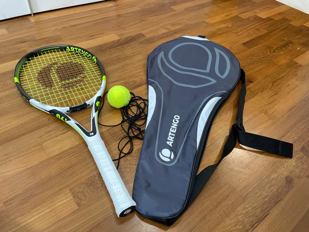 Decathlon tennis racket 190 bag & tennis ball, Sports Equipment, Sports ...