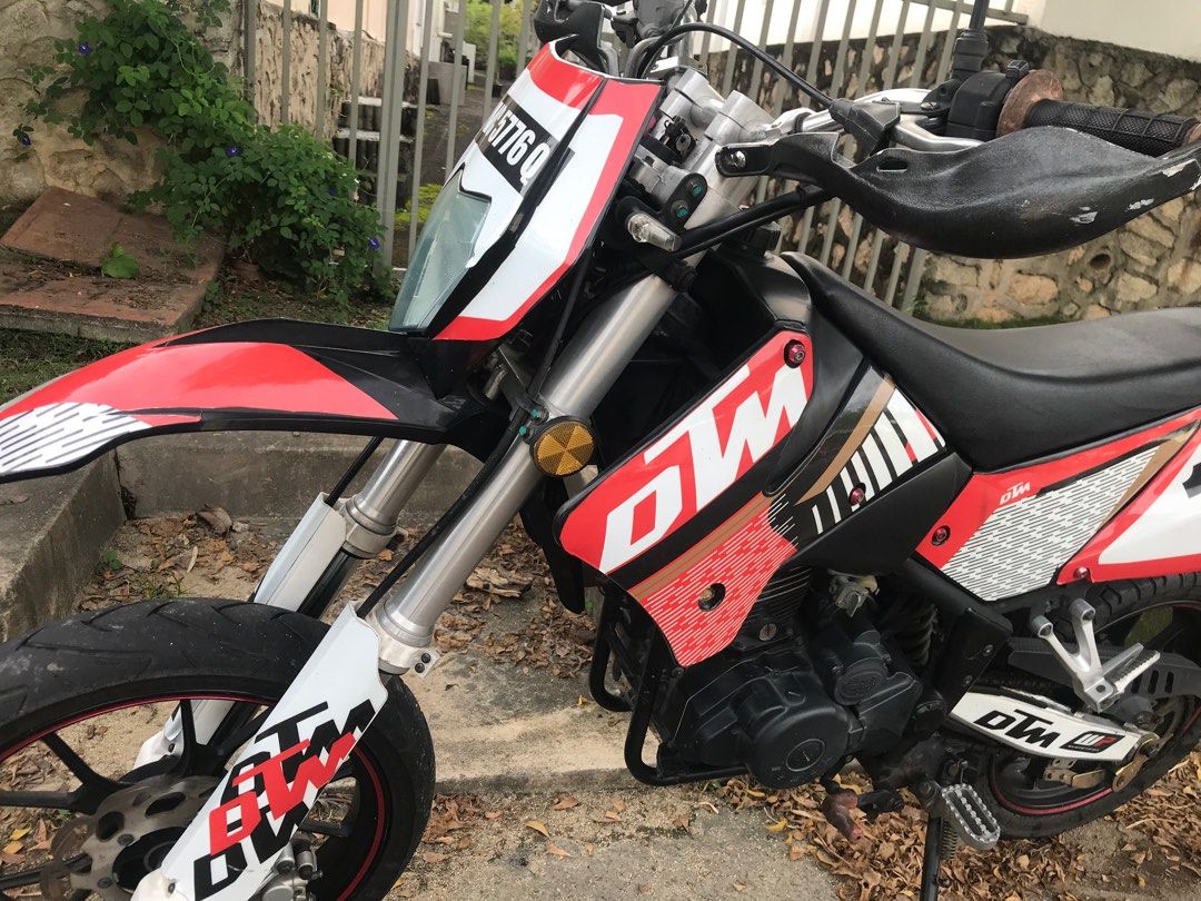 Demak DTM200 DTM 200 Scrambler 2016, Motorbikes on Carousell