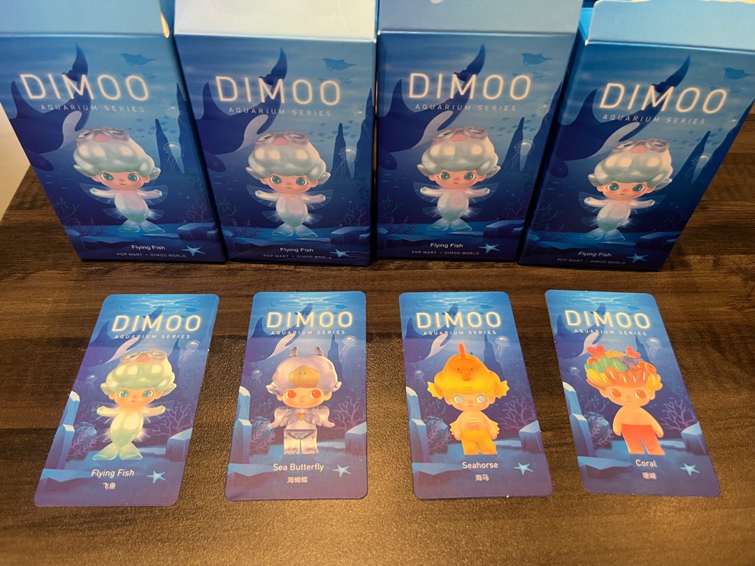 dimoo sea aquarium series blind box, Hobbies & Toys, Toys & Games on ...