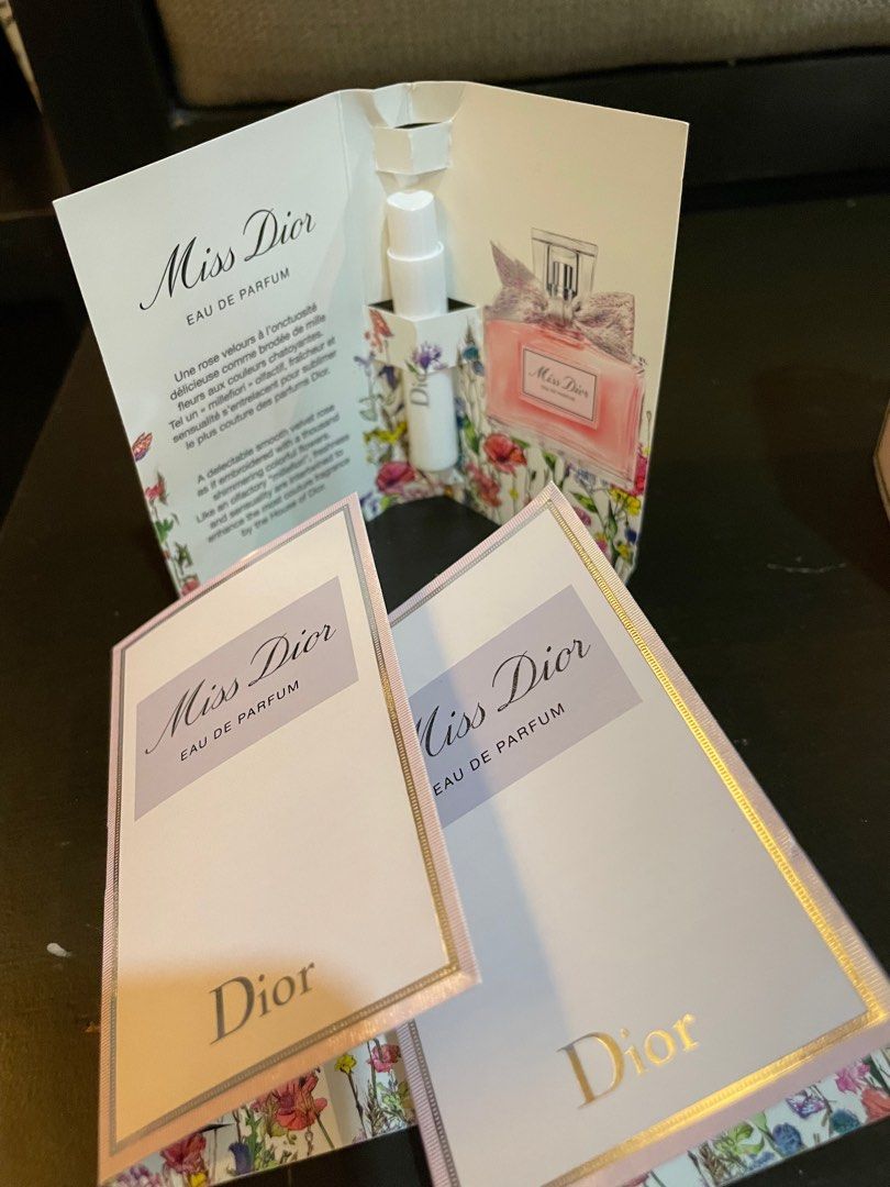Dior eau de parfum samples, Beauty & Personal Care, Fragrance ...