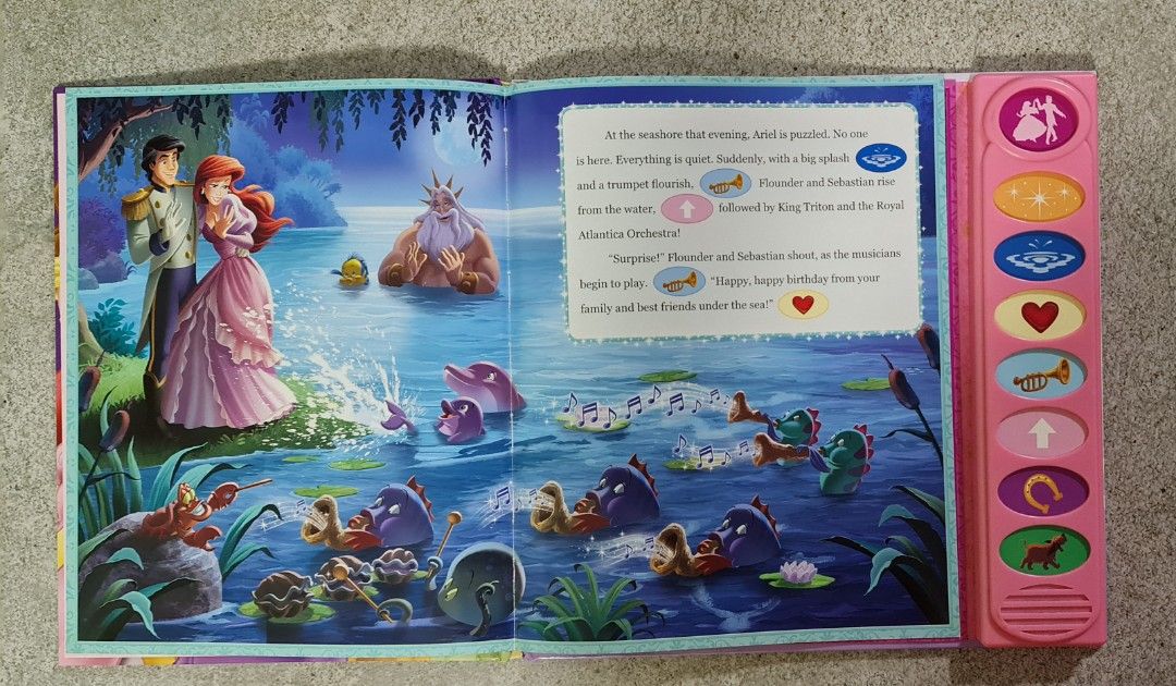 Disney musical book, Hobbies & Toys, Books & Magazines, Children's ...