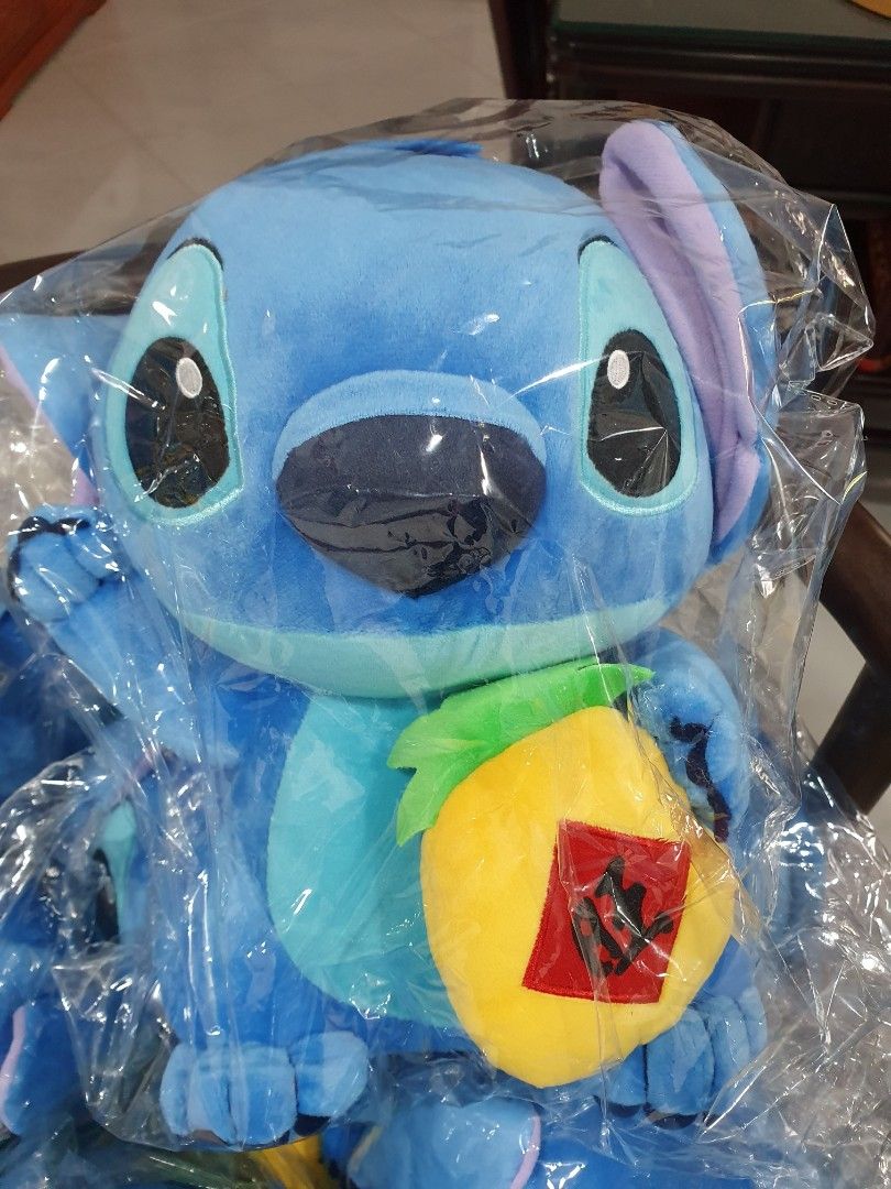 Disney Stitch Soft Toy (With Chinese Word "Wang"), Hobbies & Toys, Toys ...
