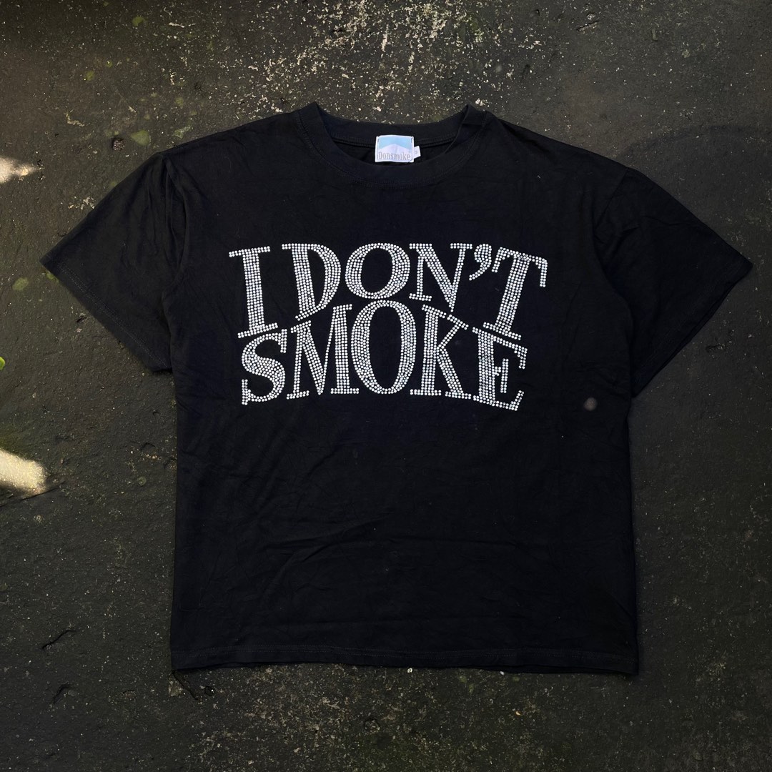 Dont Smoke Shirt, Men's Fashion, Tops & Sets, Tshirts & Polo Shirts on ...