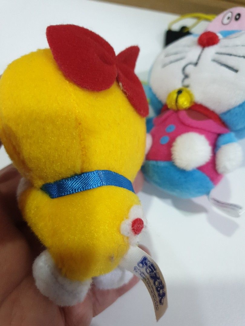 Doraemon and Dorami plush strap combo, Hobbies & Toys, Toys & Games on ...