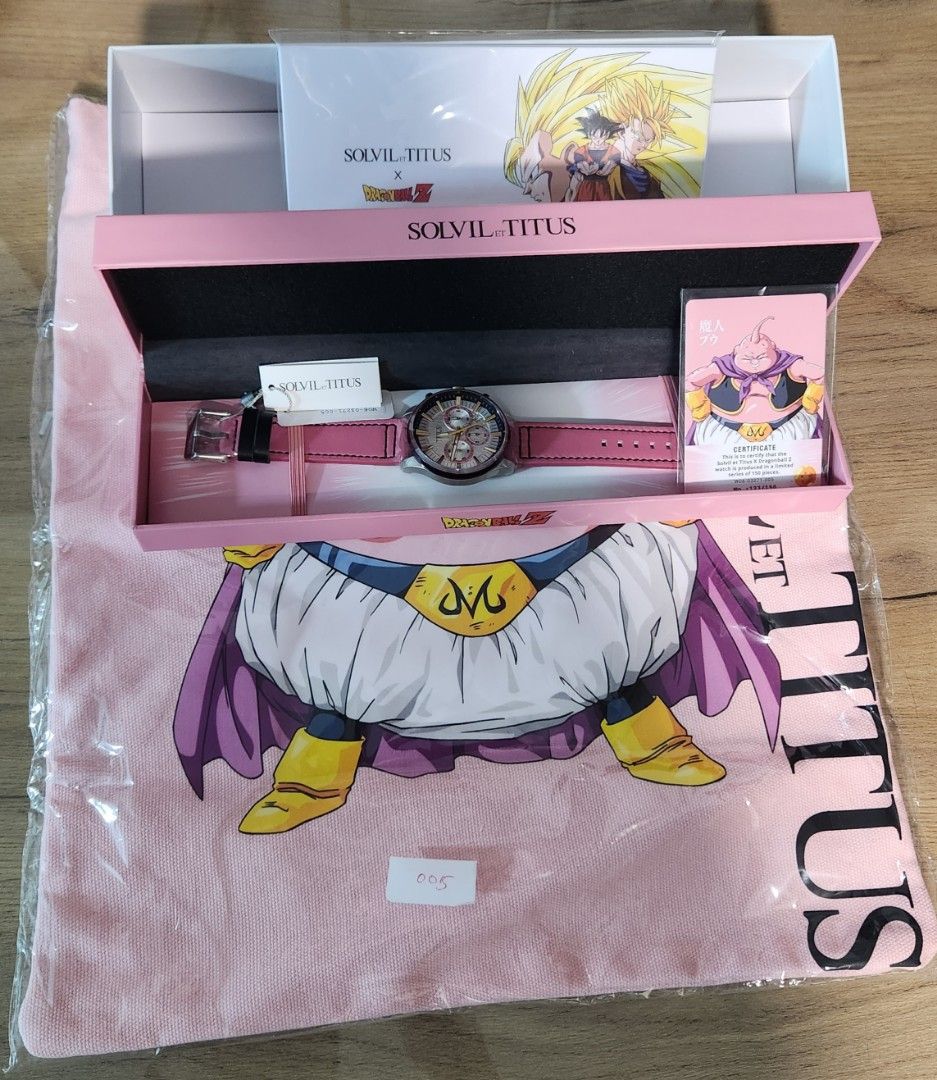 Solvil et Titus x Dragon ball Z Watch / Time Piece - Majin Buu , Luxury ...