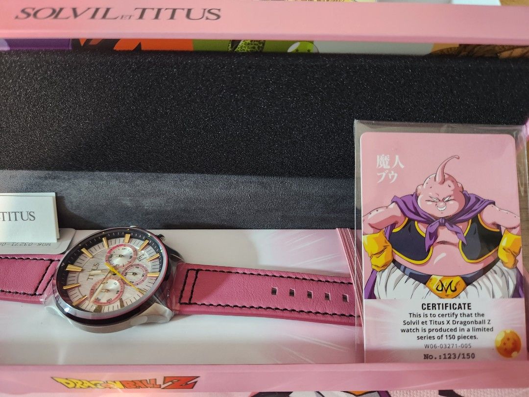 Solvil et Titus x Dragon ball Z Watch / Time Piece - Majin Buu , Luxury ...