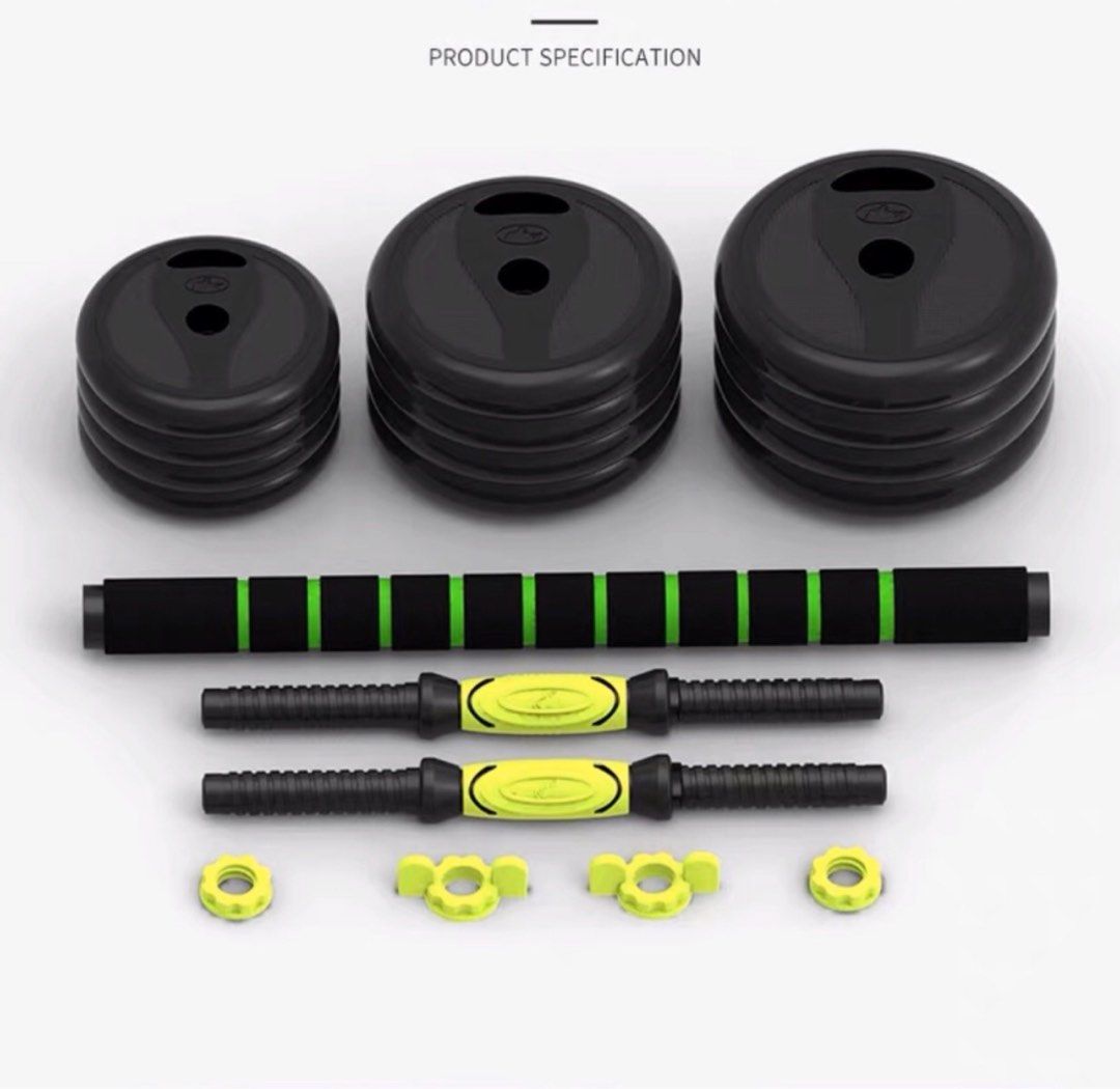 Dumbbell Set 30 Kg upgraded Version, Sports Equipment, Exercise ...