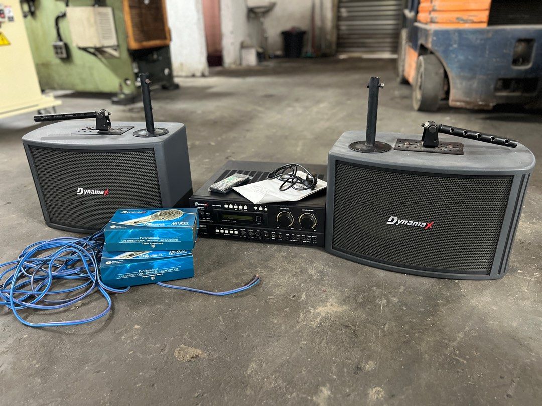 Dynamax Speaker set, Audio, Soundbars, Speakers & Amplifiers on Carousell