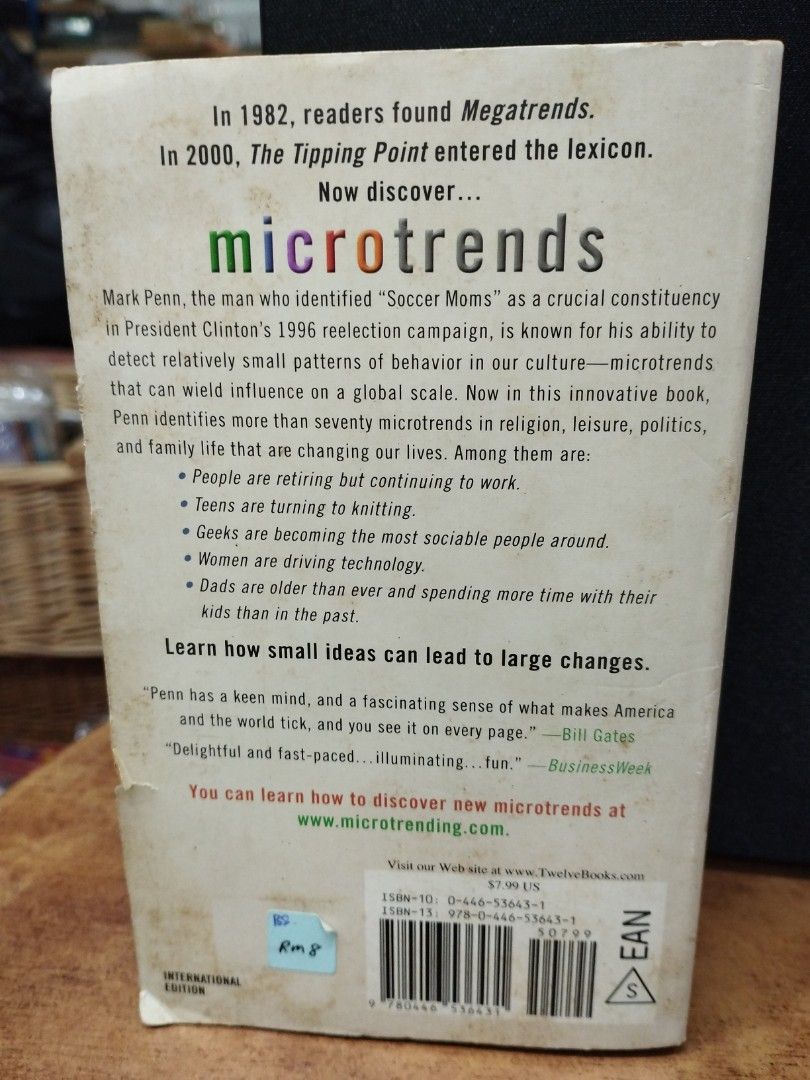 (ENG) Microtrends : The Small Forces Behind Tomorrow's Big Changes ...