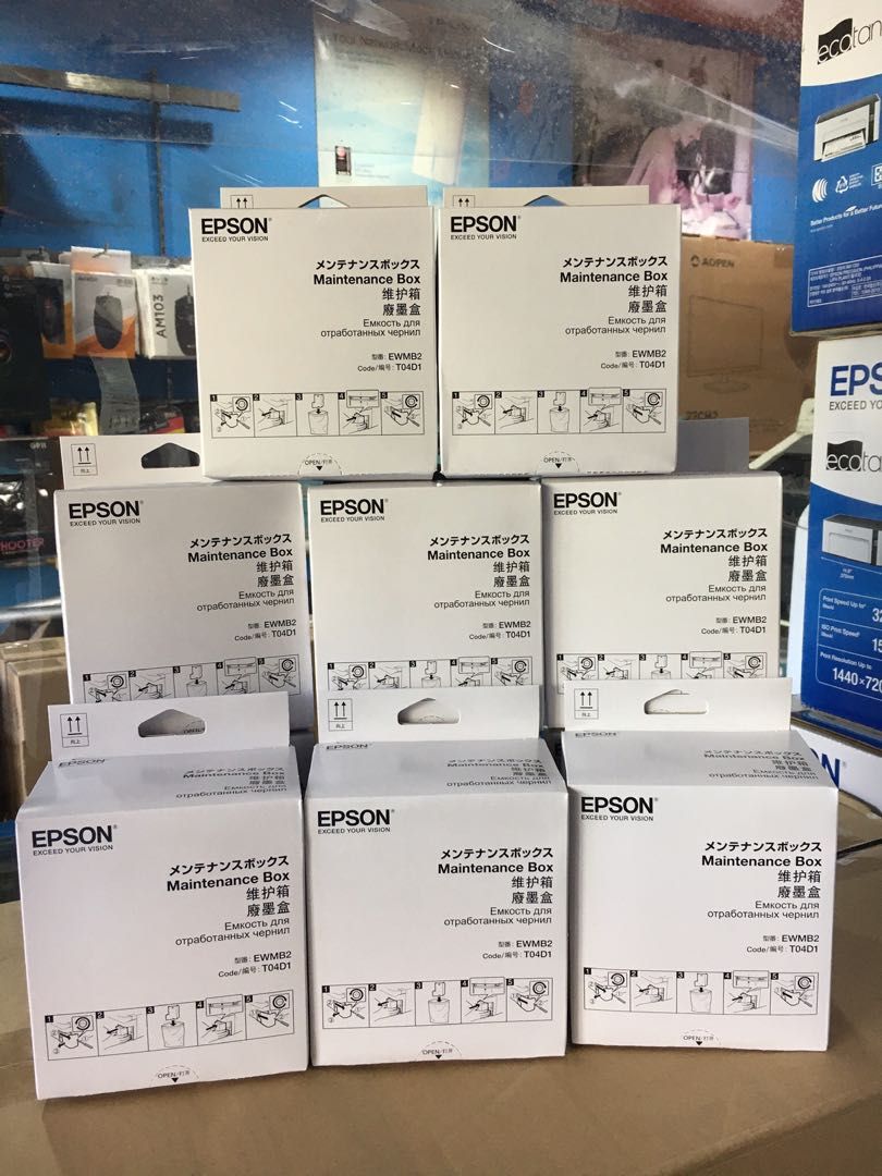 Epson Maintinance Box Original 100%, Computers & Tech, Printers ...