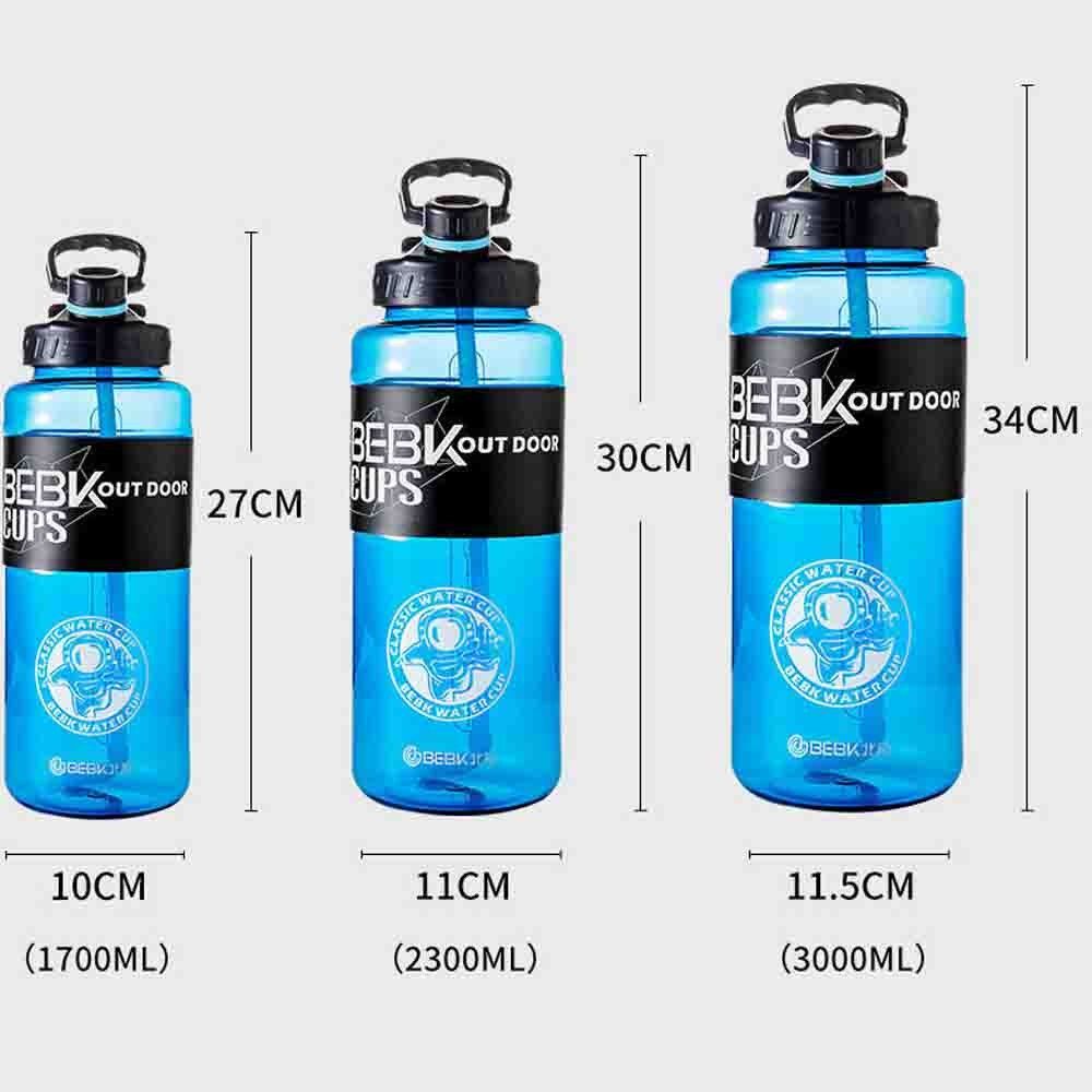 Extra large water bottle hardy tracking hiking water bottle 1L/2L/3L ...