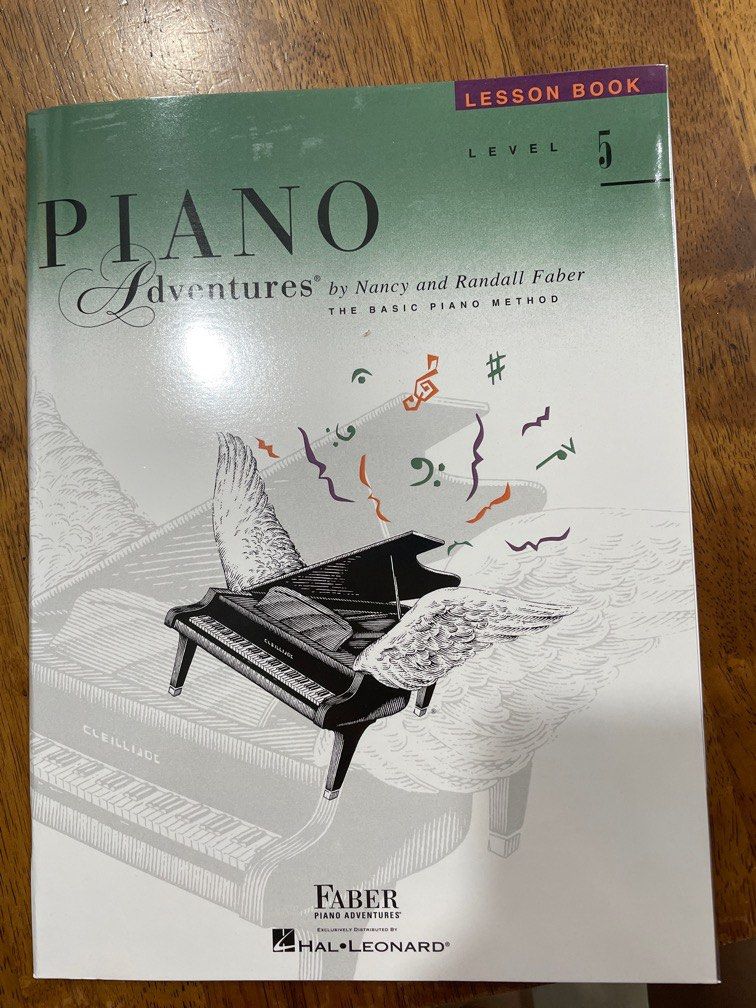 Faber Piano Adventures Lesson Level 5, Hobbies & Toys, Books ...