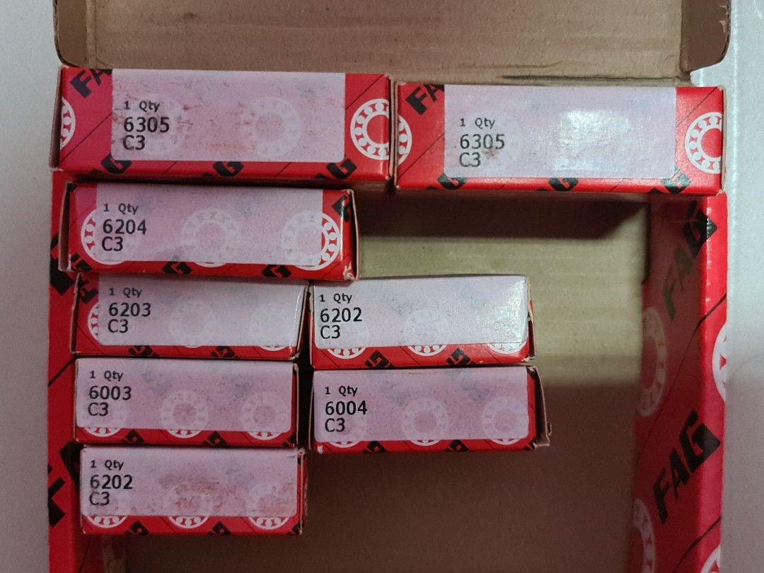 FAG BRAND ENGINE BEARING BEARINGS FULL SET Y15ZR Y15 SNIPER T150 YAMAHA ...