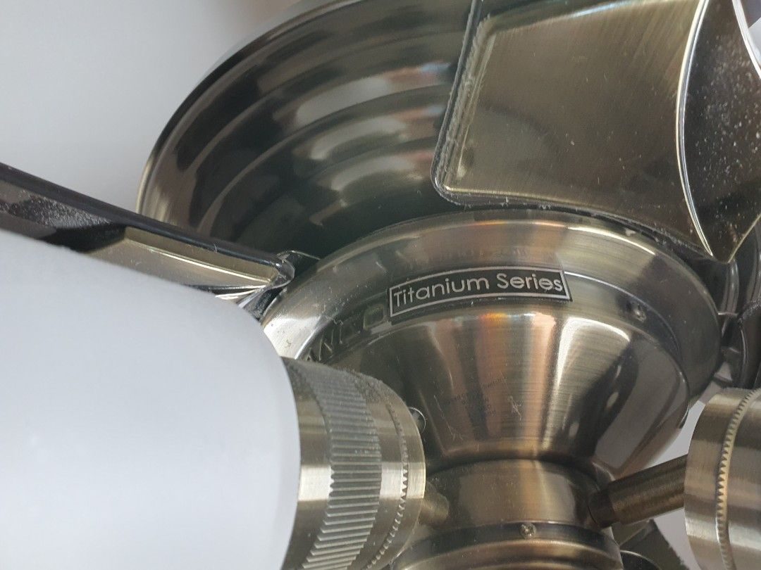 Fanco Titanium Ceiling Fan (3 sets), Furniture & Home Living, Lighting ...