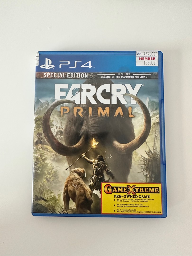 FarCry Primal PS4 game, Video Gaming, Video Games, PlayStation on Carousell
