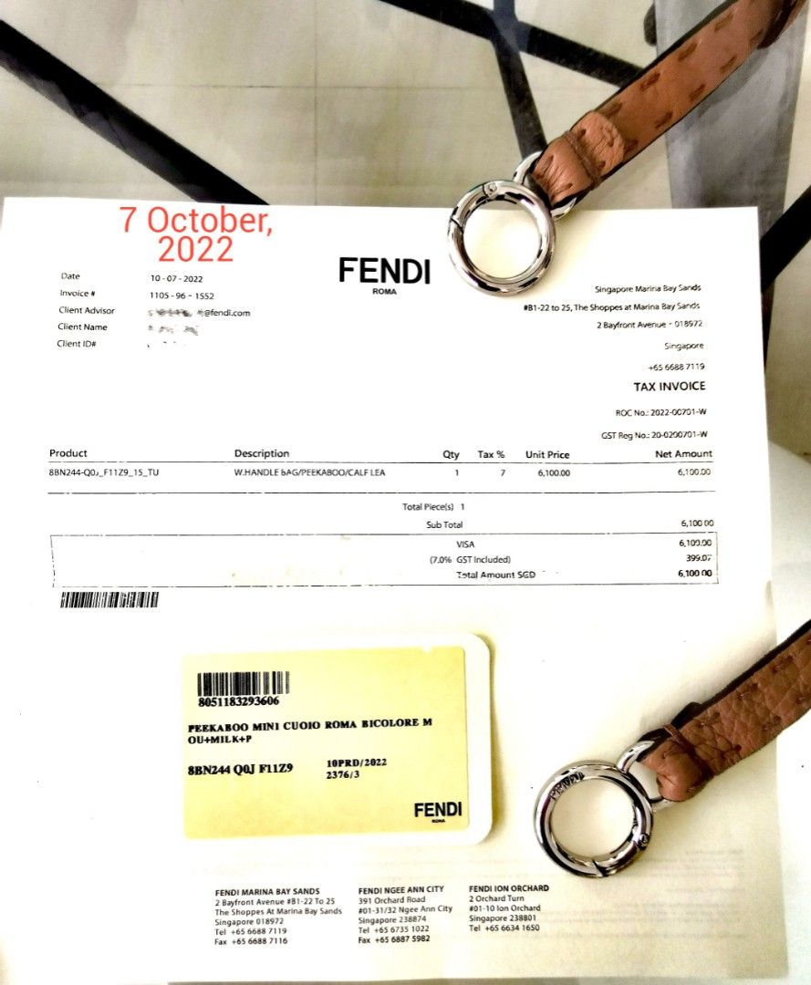 FENDI | Iconic Peekaboo Bag, Women's Fashion, Bags & Wallets, Purses ...