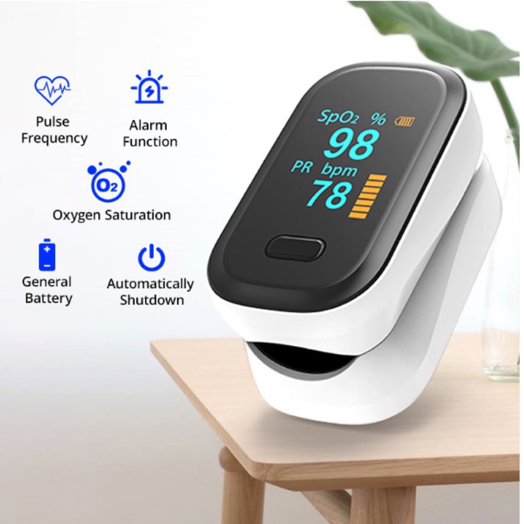 Fingertip Pulse Oximeter, Health & Nutrition, Health Monitors ...