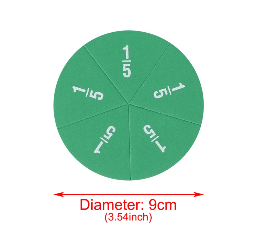 Fraction teaching tool set, Hobbies & Toys, Toys & Games on Carousell