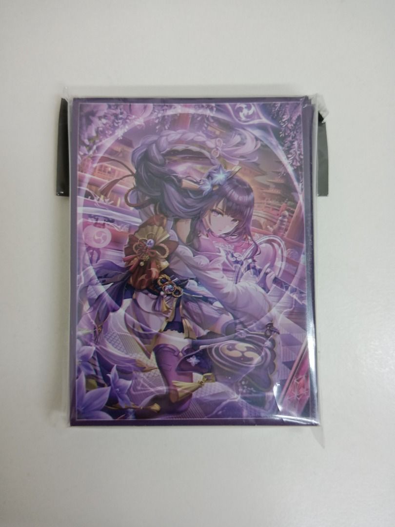 [Free Delivery] Genshin Impact Raiden Shogun TCG Card Sleeves MTG Weiss ...