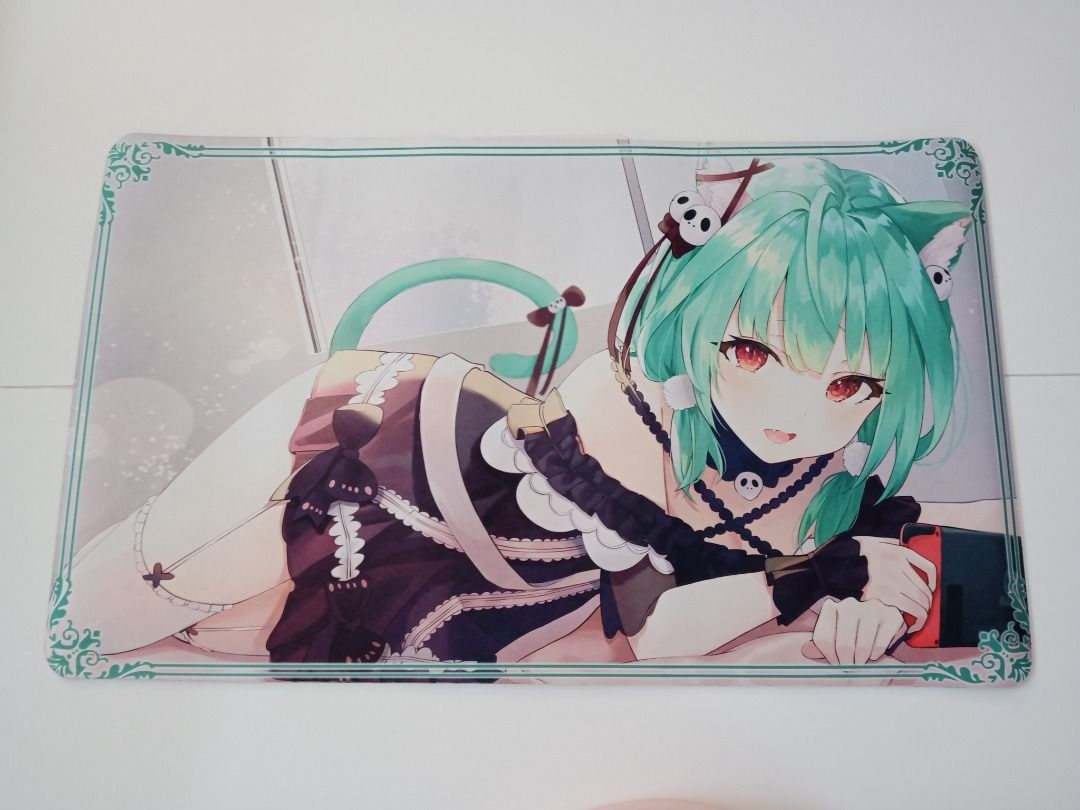 [Free Delivery] Hololive TCG Playmat/Mouse pad Uruha Rushia Usada Pekora Shirogane Noel Gawr ...