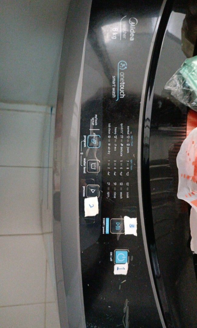 Fridge, washing machine, sofa, a single bed frame and a massager ...