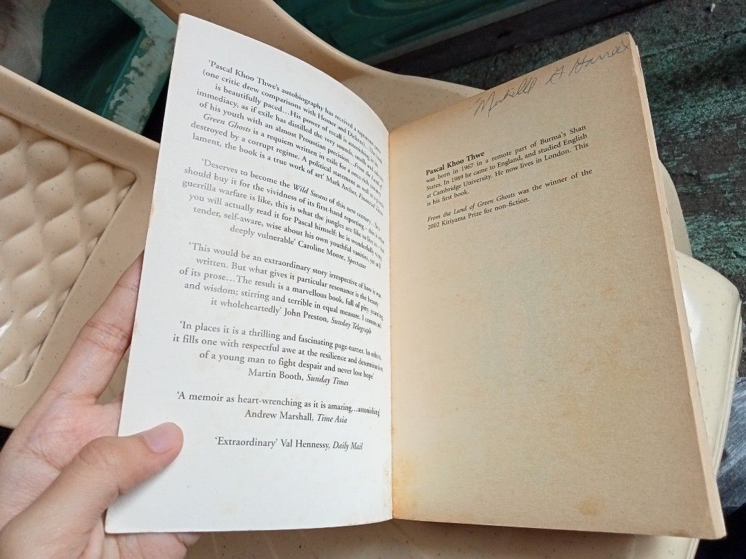 FROM THE LAND OF GREEN GHOST by PASCAL KHOO THWE, Hobbies & Toys, Books ...