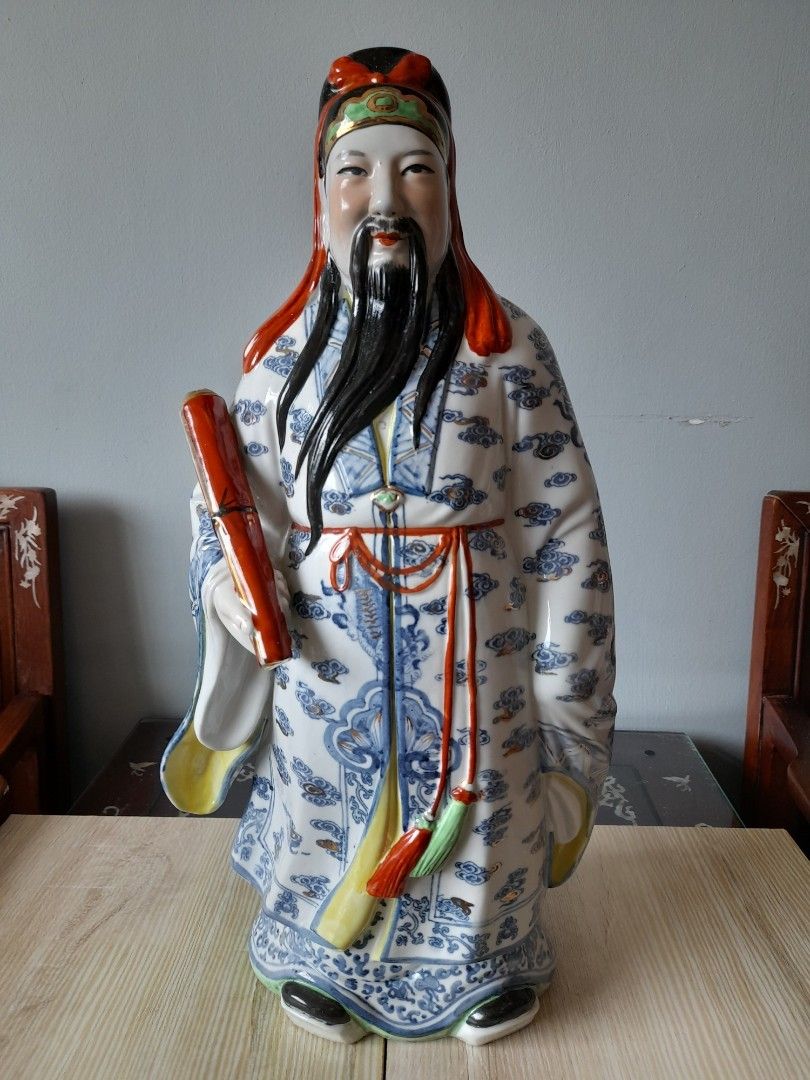 Fu Lu Shou Porcelain Figurines, Hobbies & Toys, Memorabilia ...