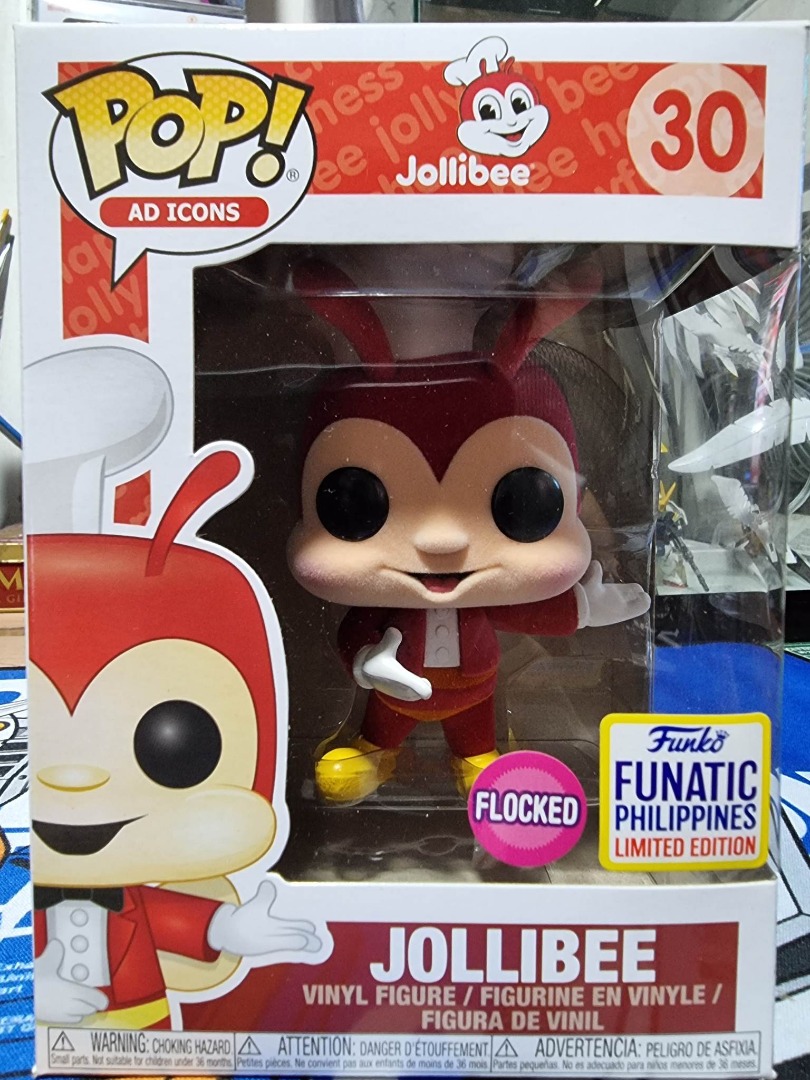 Funko Pop! 30 Jollibee Flocked, Hobbies & Toys, Memorabilia ...