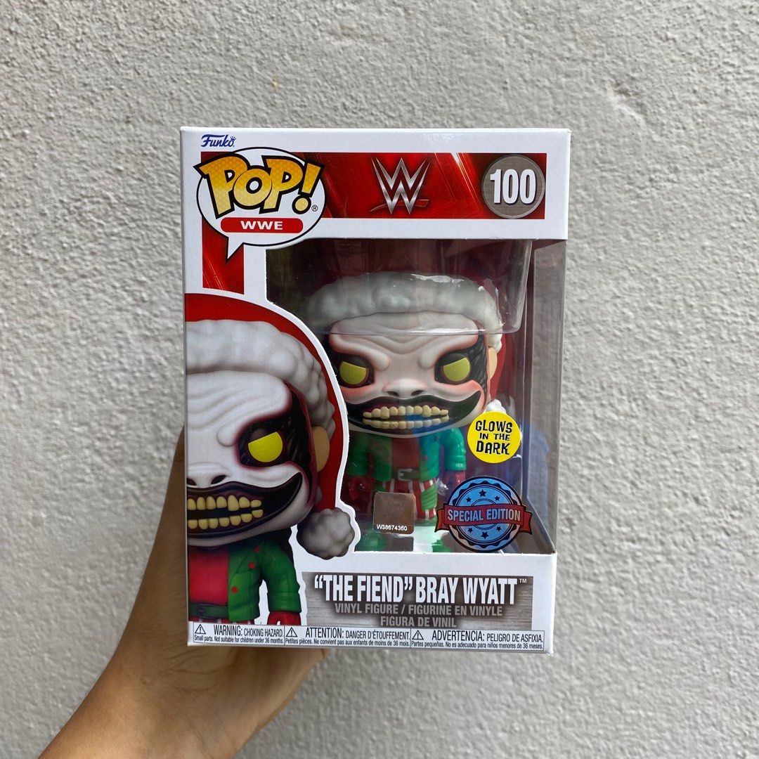 Funko Pop! Wwe The Fiend Bray Wyatt #100, Hobbies & Toys, Toys & Games ...