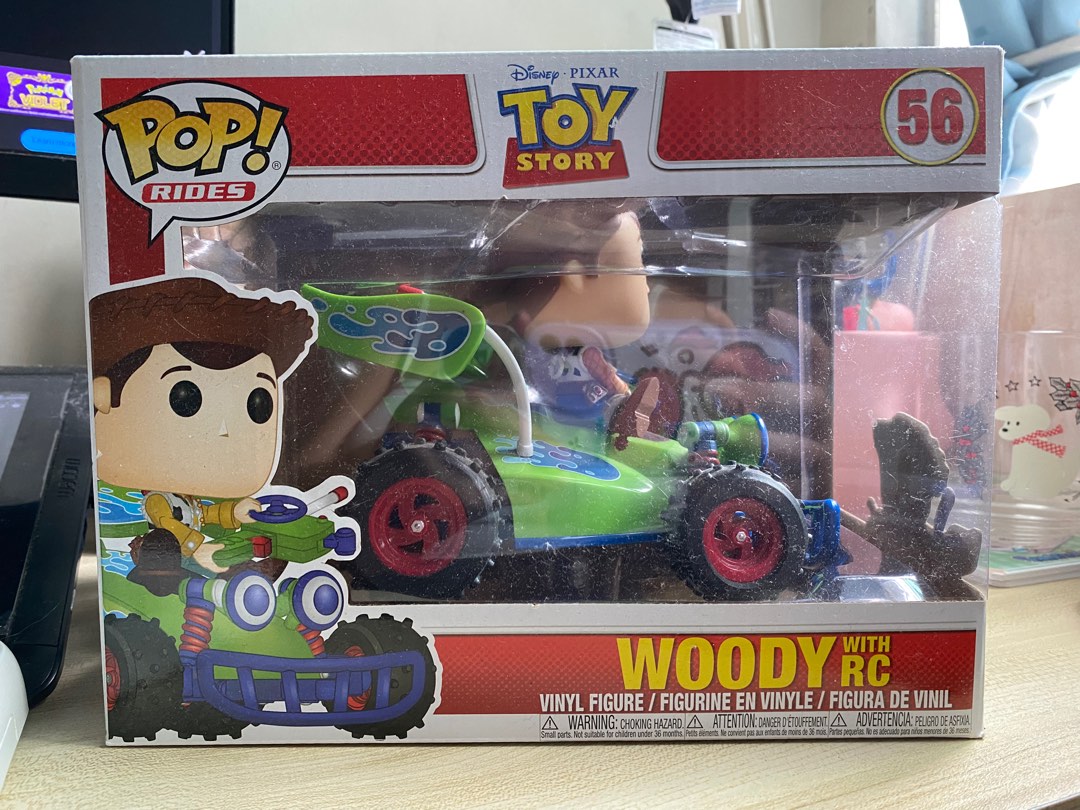 Funko Rides! Woody in RC, Hobbies & Toys, Toys & Games on Carousell