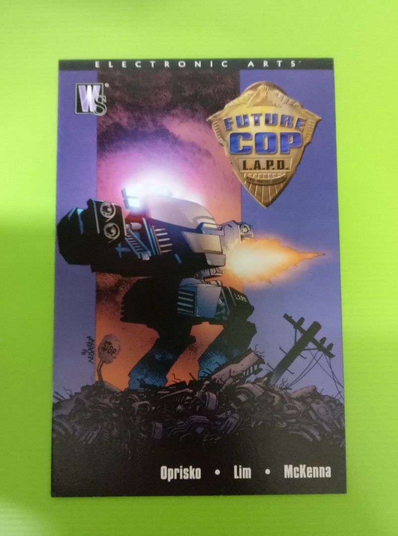 Future Cop: L.A.P.D. #1 ( Dave Johnson - Cover Art ) Wildstorm ...