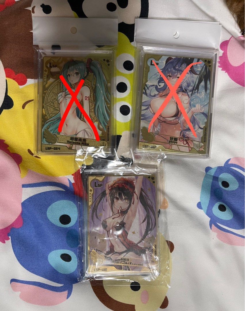 Golden Metal Miku & Kurumi Collectible Cards, Hobbies & Toys, Toys ...