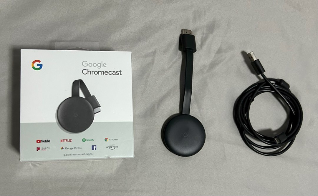 Google Chromecast Gen 3, TV & Home Appliances, TV & Entertainment ...