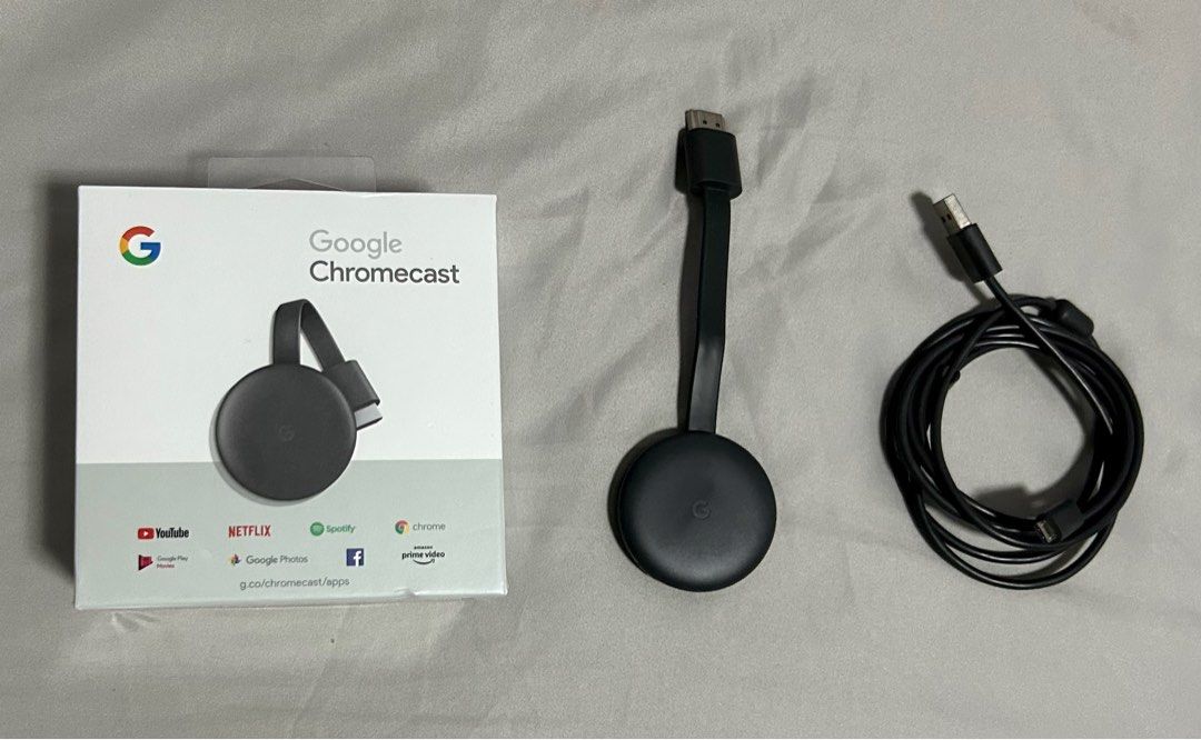Google Chromecast Gen 3, TV & Home Appliances, TV & Entertainment ...